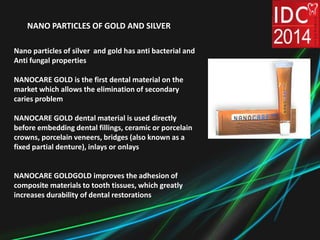Nano technology in restorative dentistry | PPTX