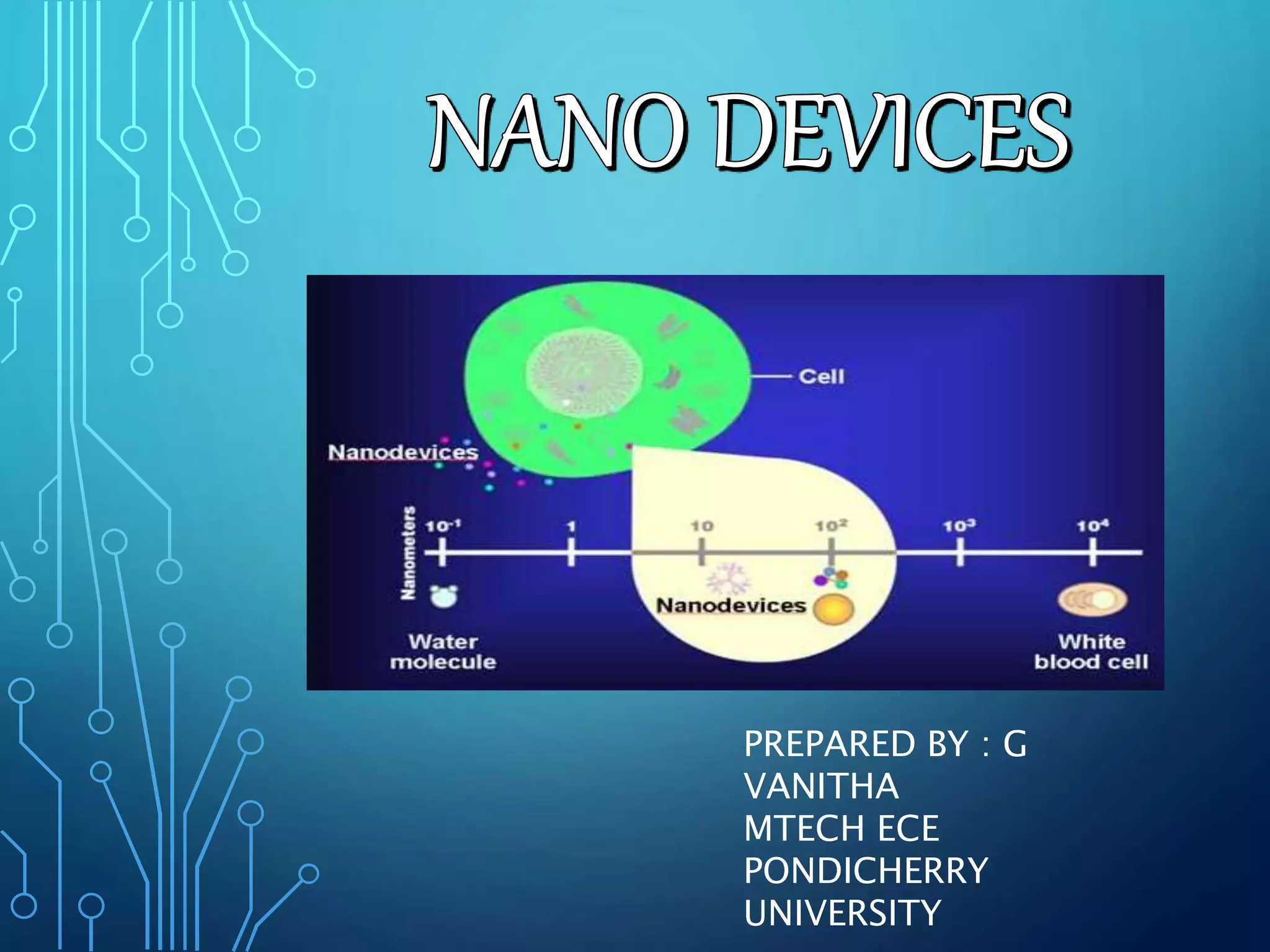 Nano devices- resonant tunneling diode, resonant tunneling transistor ...