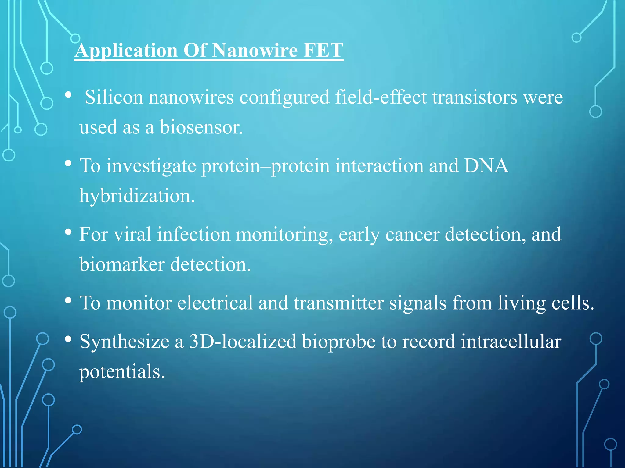 Nano devices- resonant tunneling diode, resonant tunneling transistor, SET, FinFET, Nanowire FET ...