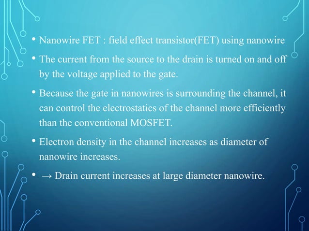 Nano devices- resonant tunneling diode, resonant tunneling transistor ...