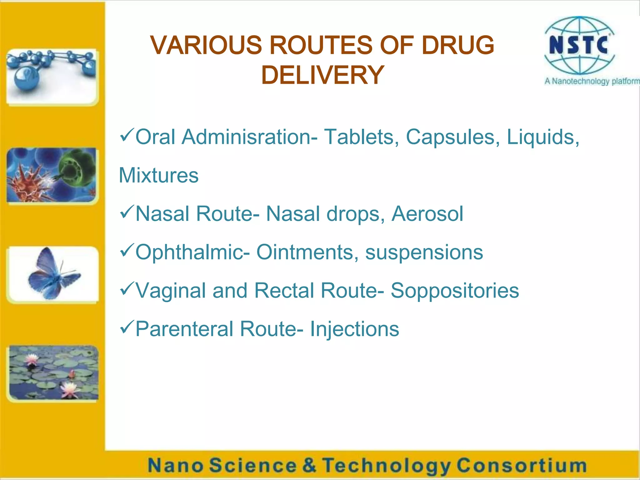 Nano drug delivery | PPTX