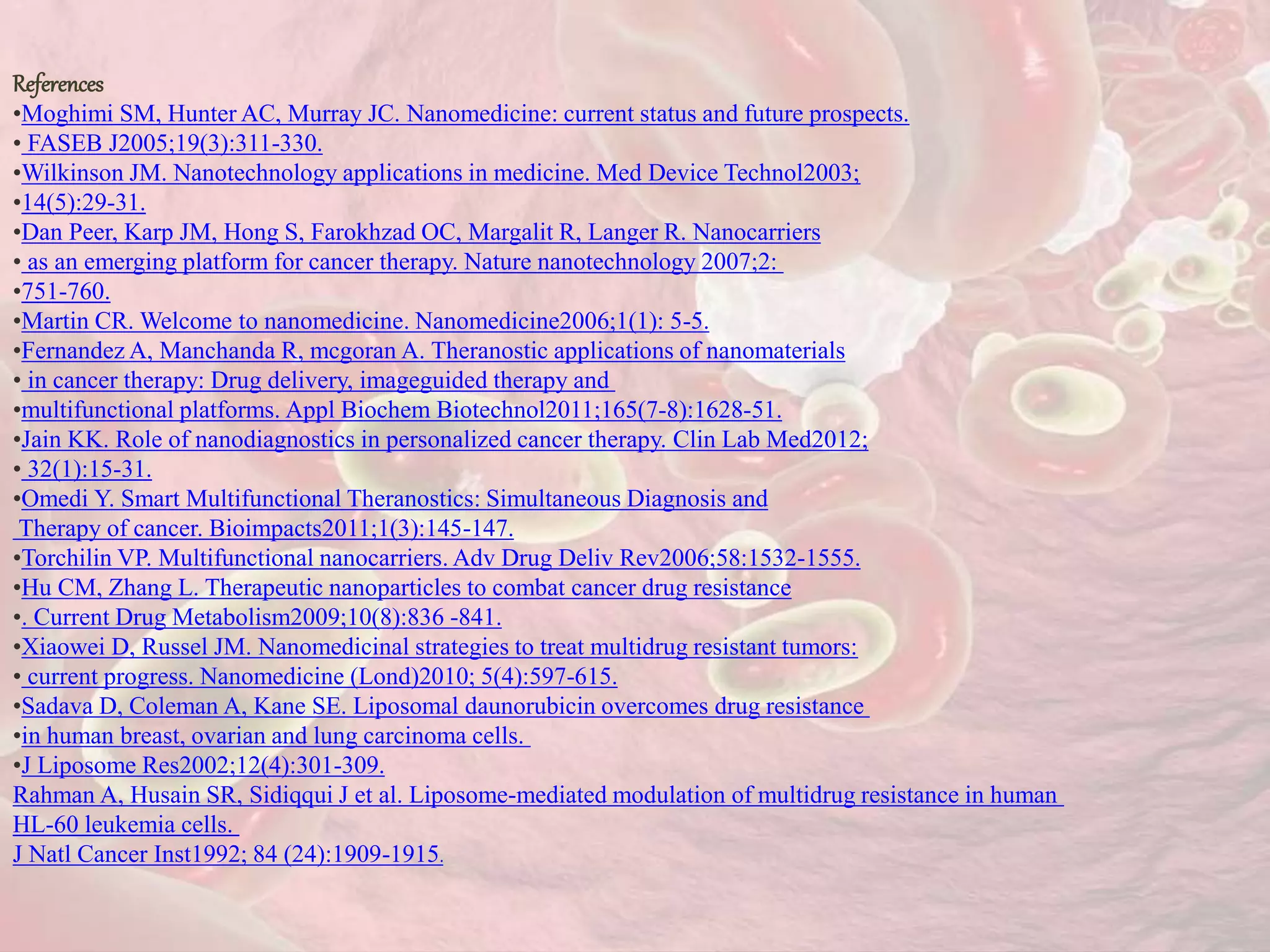 Nano drug delivery system for the cancer therapy | PPTX | Cancer ...