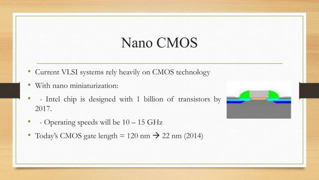 Nano electronics Technology and its Application | PPT