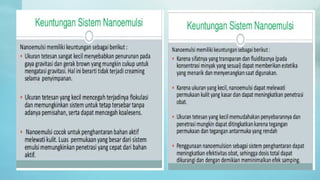 definisi Nanoemulsi formulasi dan evaluasi sediaan nano | PPTX