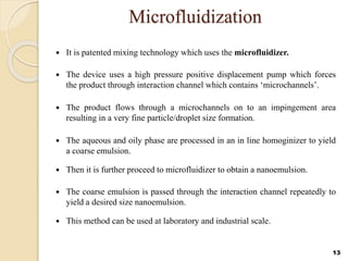 Nanoemulsion In Allopathic Drug | PPT