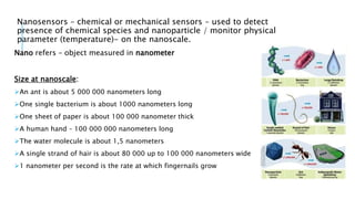 Nanoengineered cell environment and nanosensor | PPTX