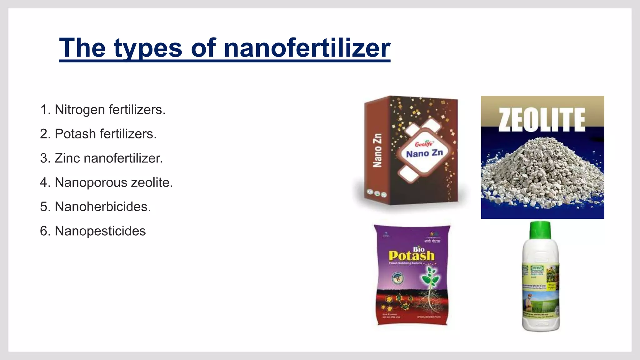 Nanofertilizers | PPTX