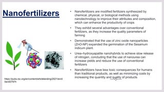Nanofertilizers | PPTX