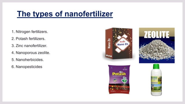 Nanofertilizers | PPTX | Agriculture | Industries