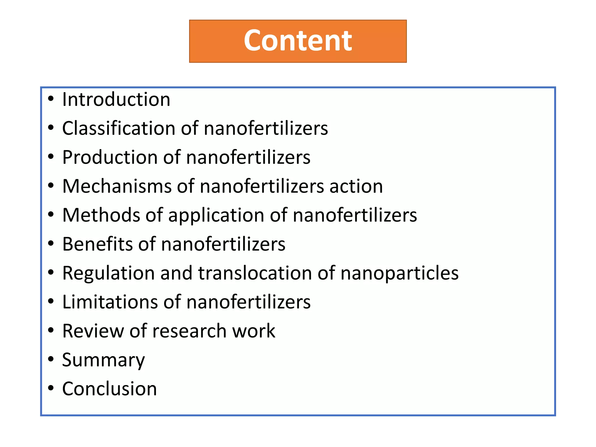 Nanofertilizers in fruit crops | PPTX