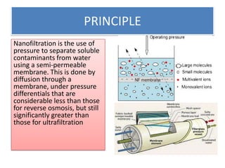 Nanofiltration&electrophoresis | PPTX