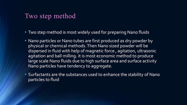 heat transfer enhancement of Nano fluids | PPTX | Physics | Science