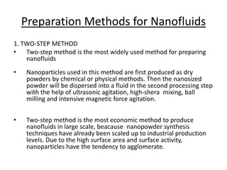 Nanofluids seminar[1] | PPTX