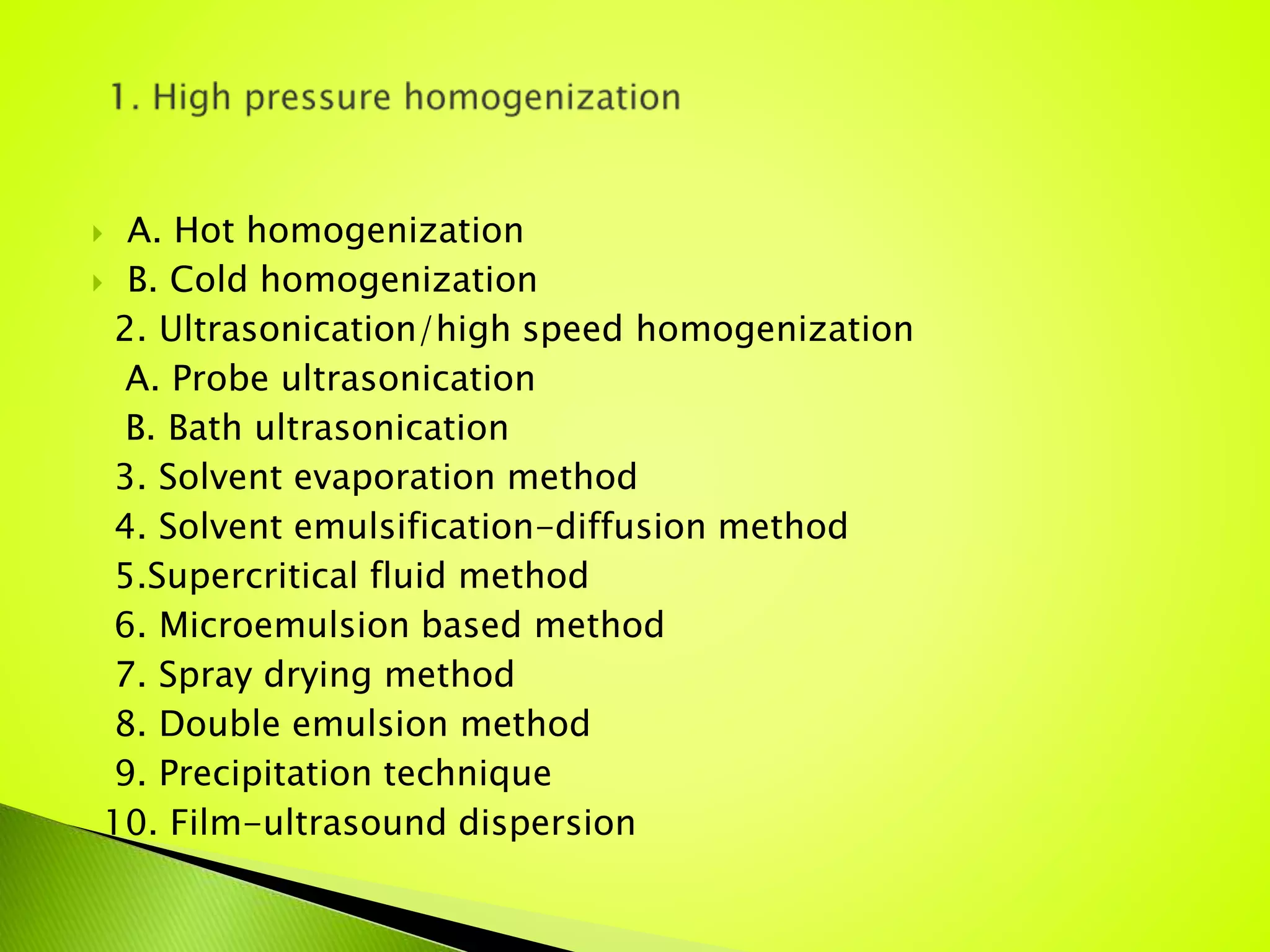 Nanoformulation | PPTX