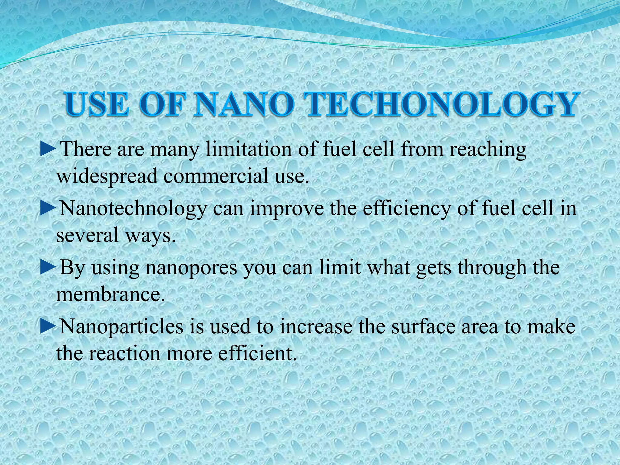 Nano fuel cell | PPTX