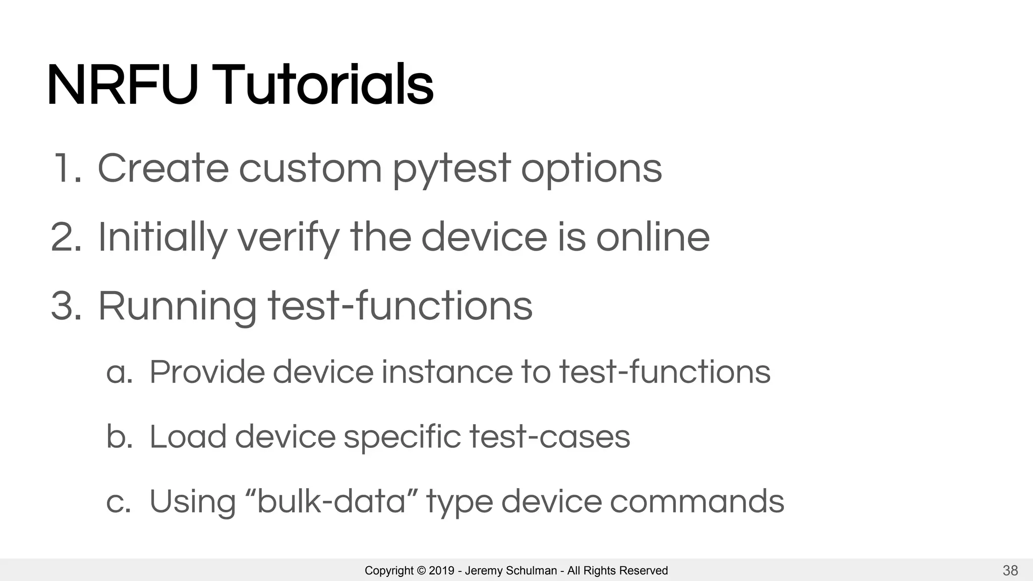 Automating Automating