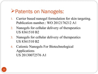 Nanogel | PPT