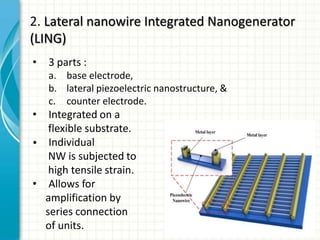 Nanogenerator | PPTX