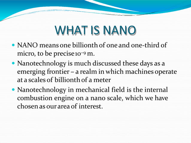 Nanoicengine | PPT