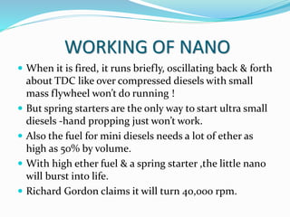 Nano IC Engine | PDF | Physics | Science