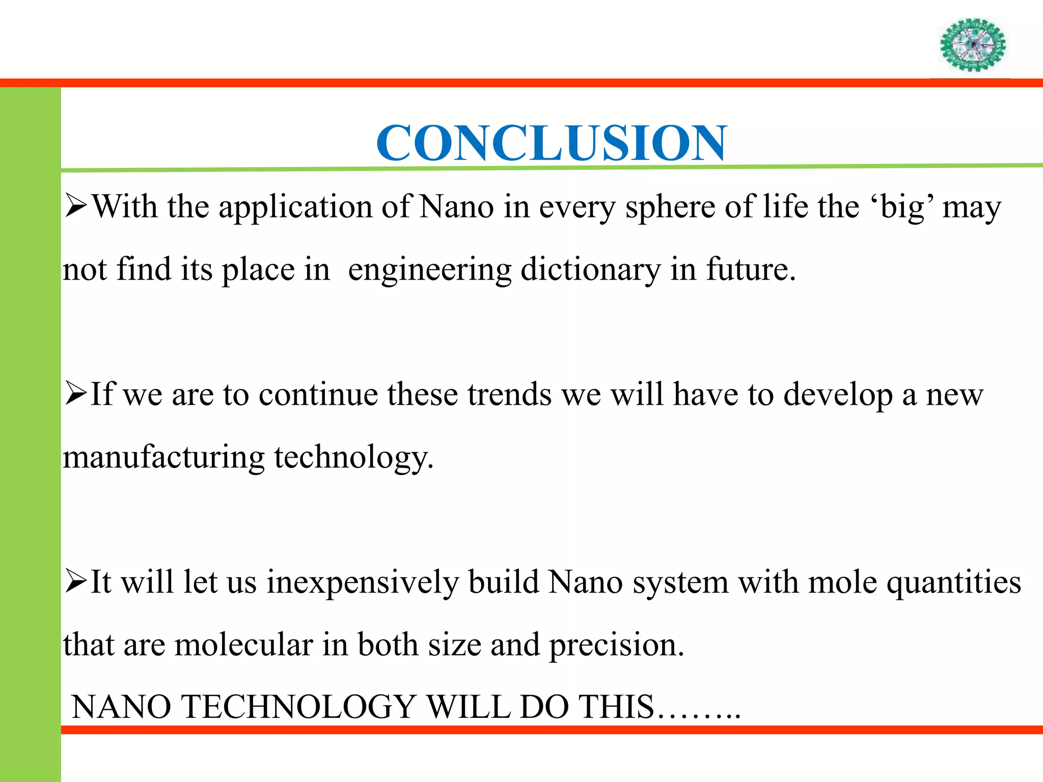 Nano ic engines | PPTX