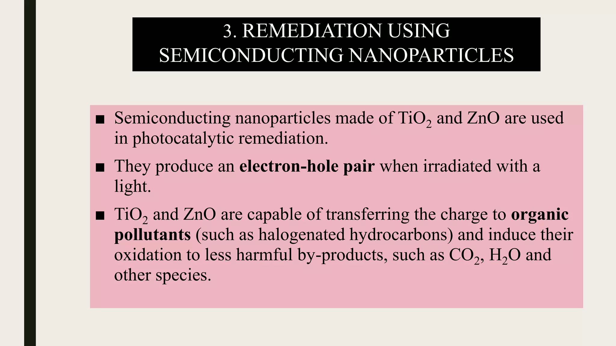 Applications of nanotechnology on environmental remediation | PDF