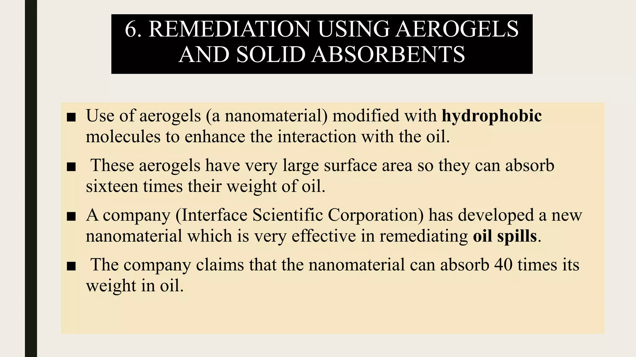 Applications of nanotechnology on environmental remediation | PDF
