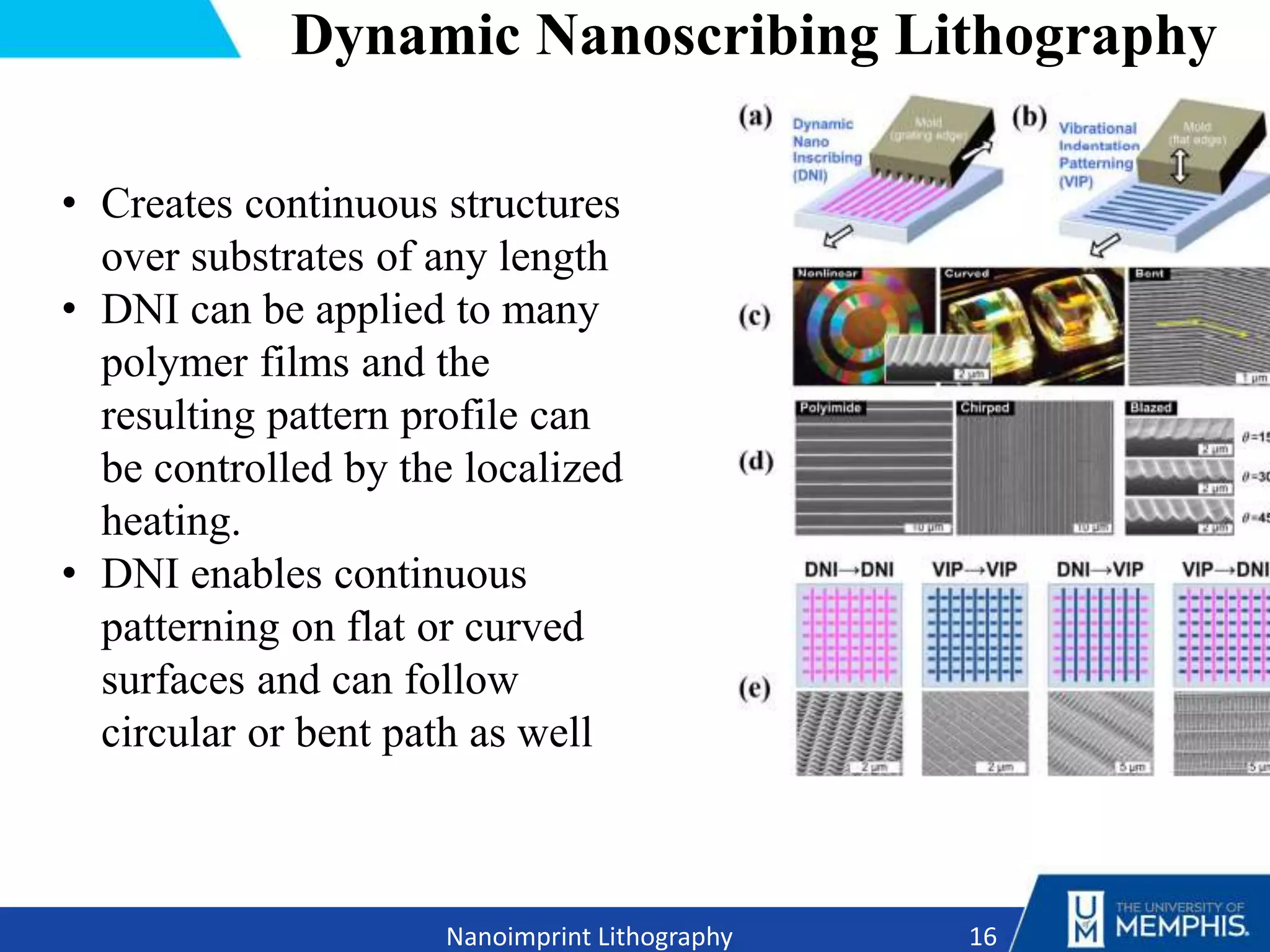Nanoimprint Lithography | PPTX