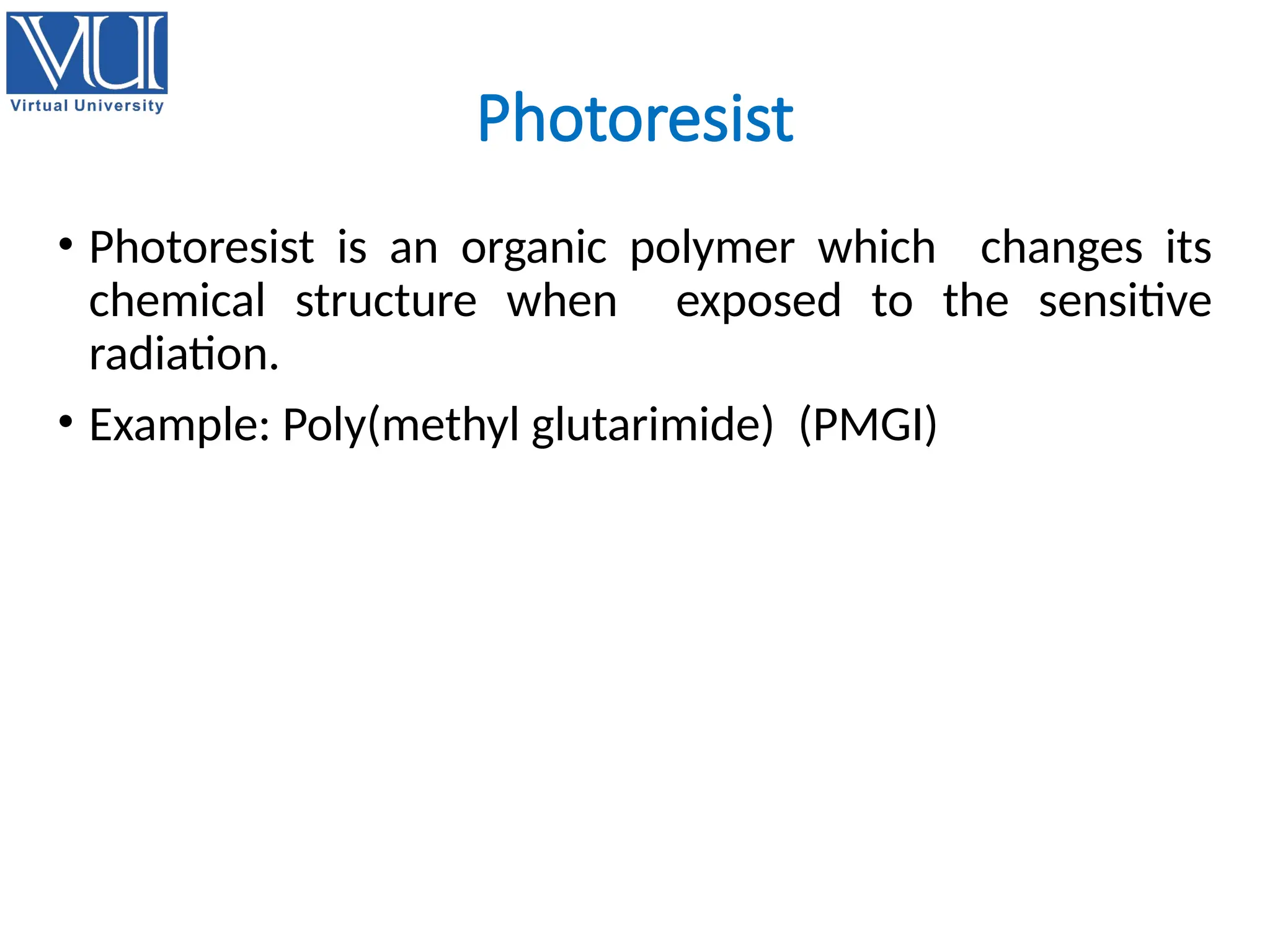 Photolithography process steps are mentioned in this PPT.pptx.pptx