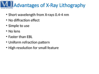 Photolithography process steps are mentioned in this PPT.pptx