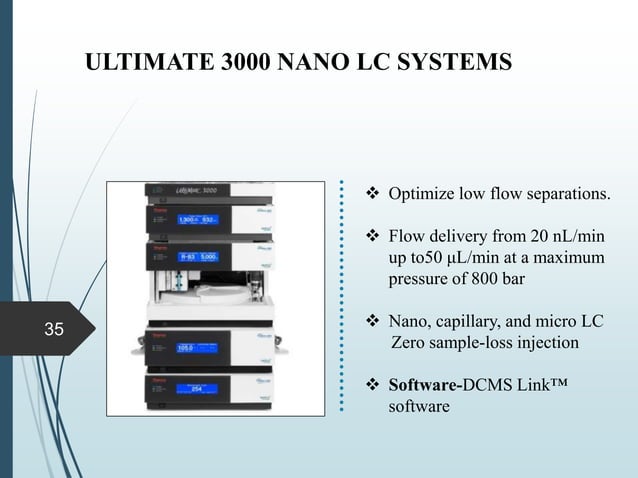 Nano liquid chromatography (ncl) | PPTX | Chemistry | Science