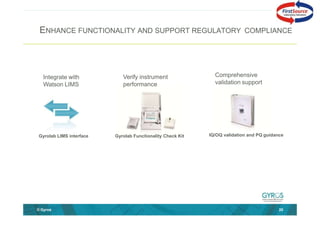 Nanoliter Scale Immunoassays for Time Critical Workflows - Gyros ...