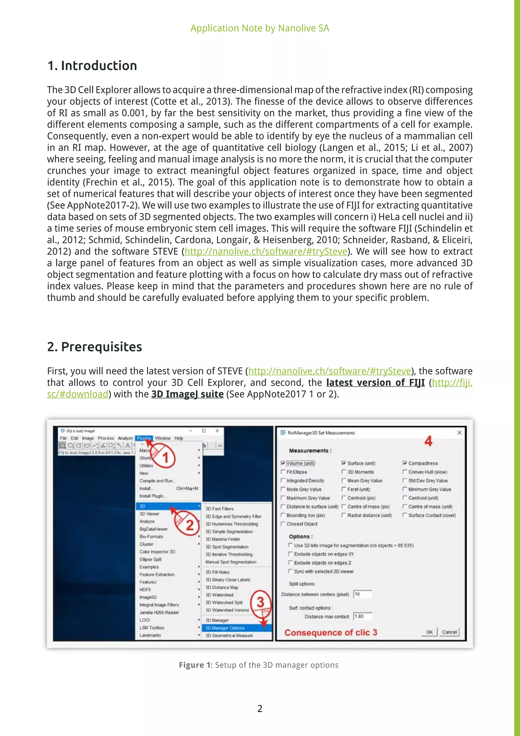 Quantitative Analysis of 3D Refractive Index Maps | PDF