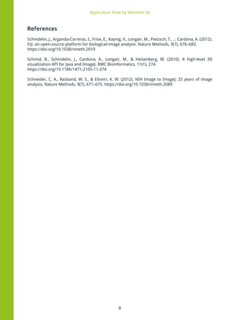 Visualizing three-dimensional data produced by the 3D Cell Explorer | PDF