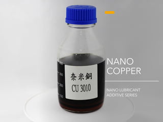 Nano Lubricant Additive Supplier - Ding Oil | PPT