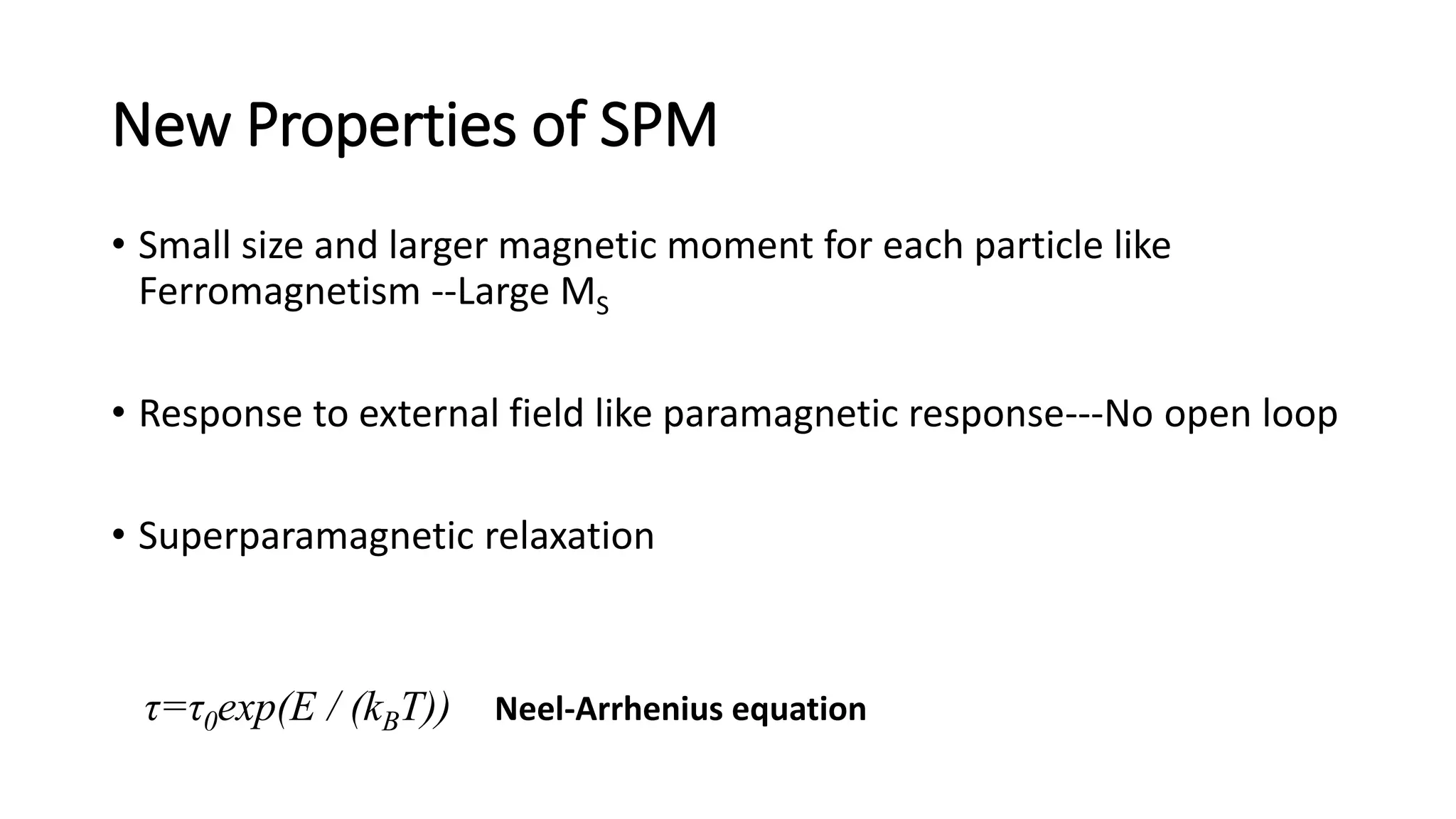 superparamagnetism and its biological applications | PPTX