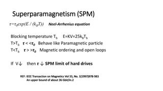 superparamagnetism and its biological applications | PPTX