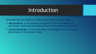 Nanomaterial and their Classification ppt.pptx