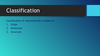 Nanomaterial and their Classification ppt.pptx