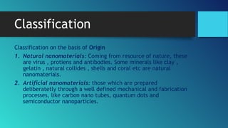 Nanomaterial and their Classification ppt.pptx