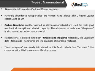 Nanomaterial ppt | PPTX