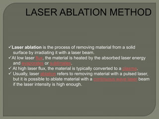 preparation of Nanomaterials | PPTX