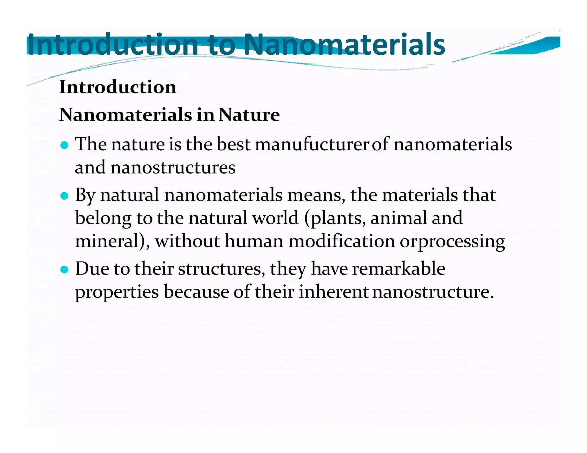 Nanomaterials | PPTX