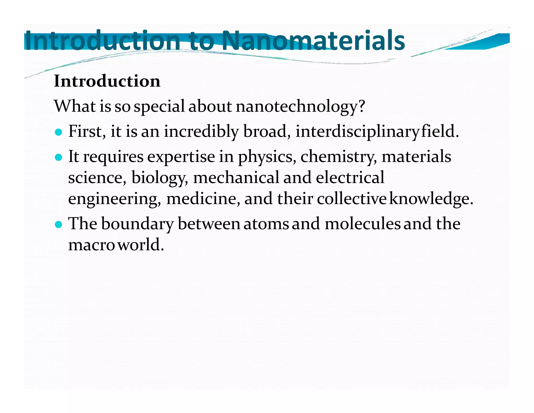Nanomaterials | PPTX