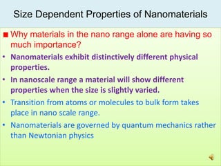 Nanomaterials | PPTX
