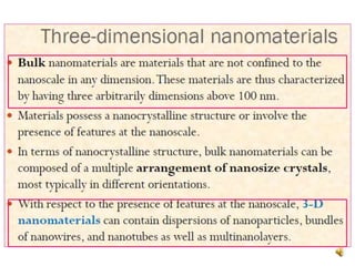 Nanomaterials | PPTX