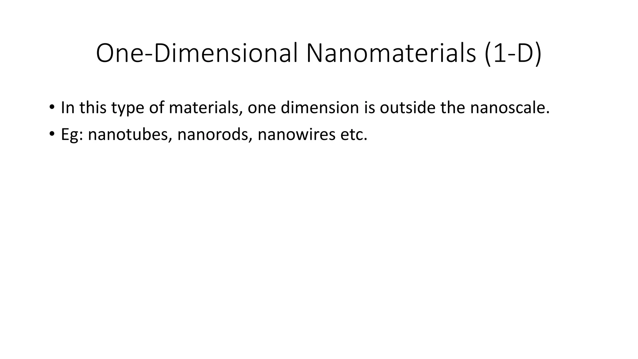 Nanomaterials | PPTX