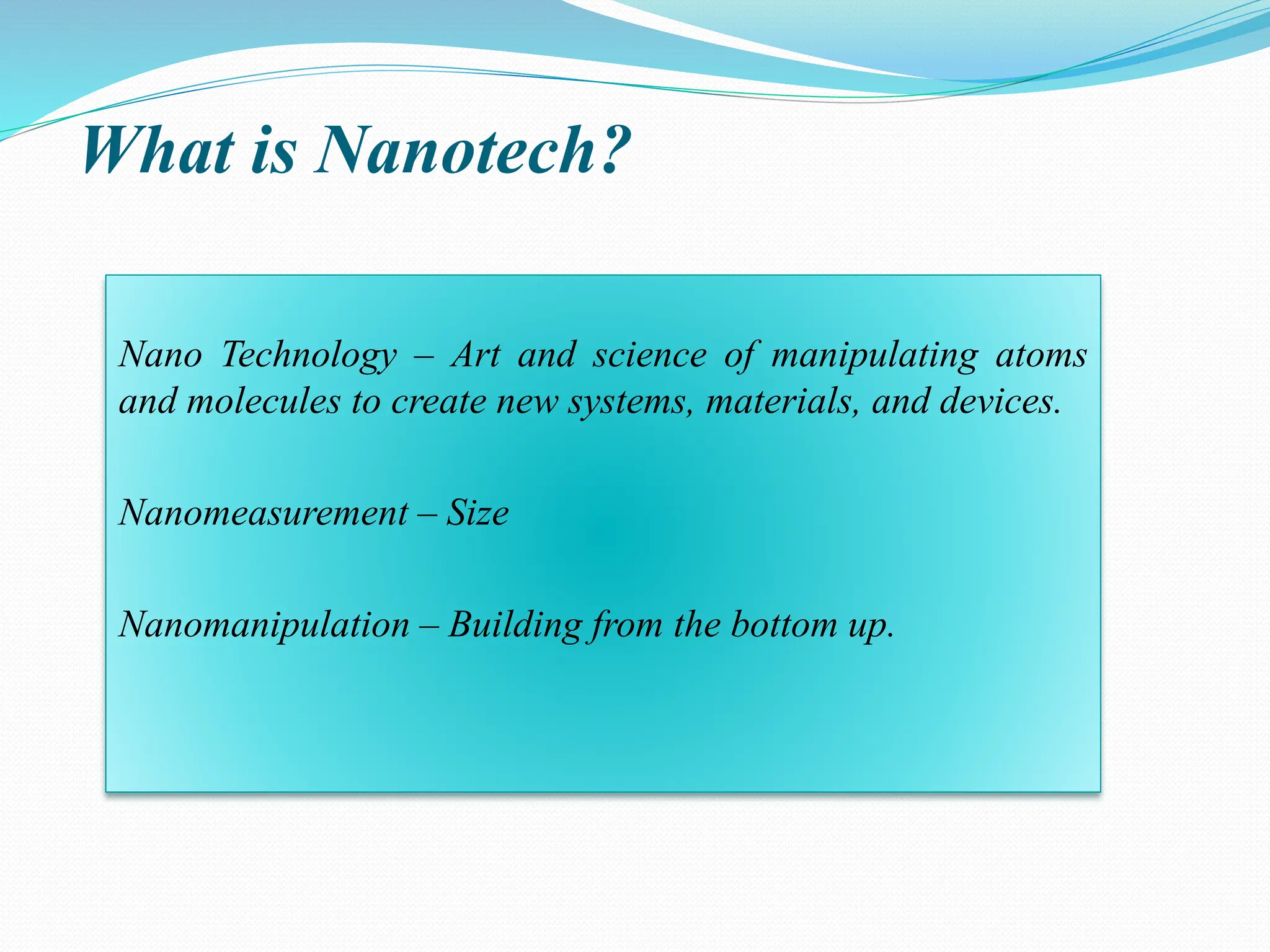 nanomaterials and their applications in life | PDF
