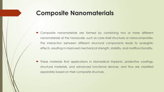 Nanomaterials and its types - Dr.M.Jothimuniyandi | PPTX