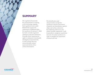 NANOMATERIALS: How To Overcome REACH Regulatory Challenges | PDF